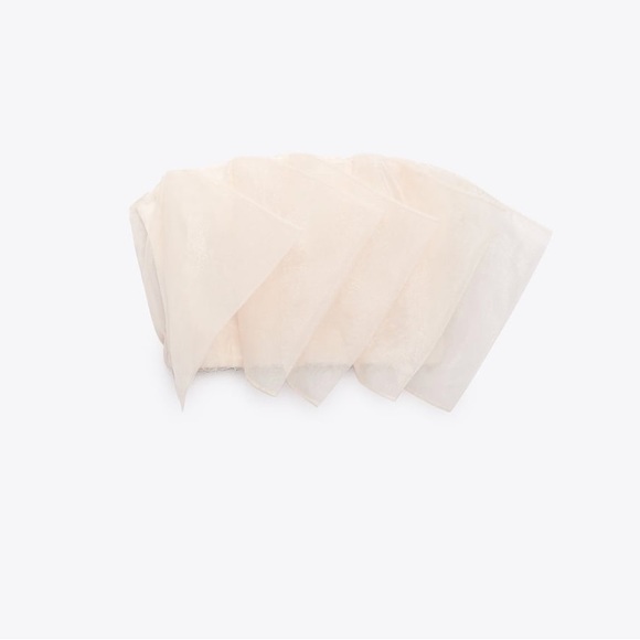Zara Tops Zara Organza Crop Top Poshmark